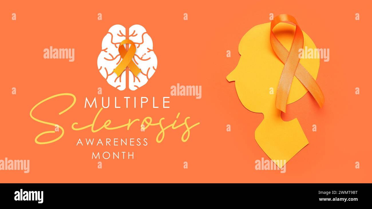 Ms awareness month banner hi-res stock photography and images - Alamy