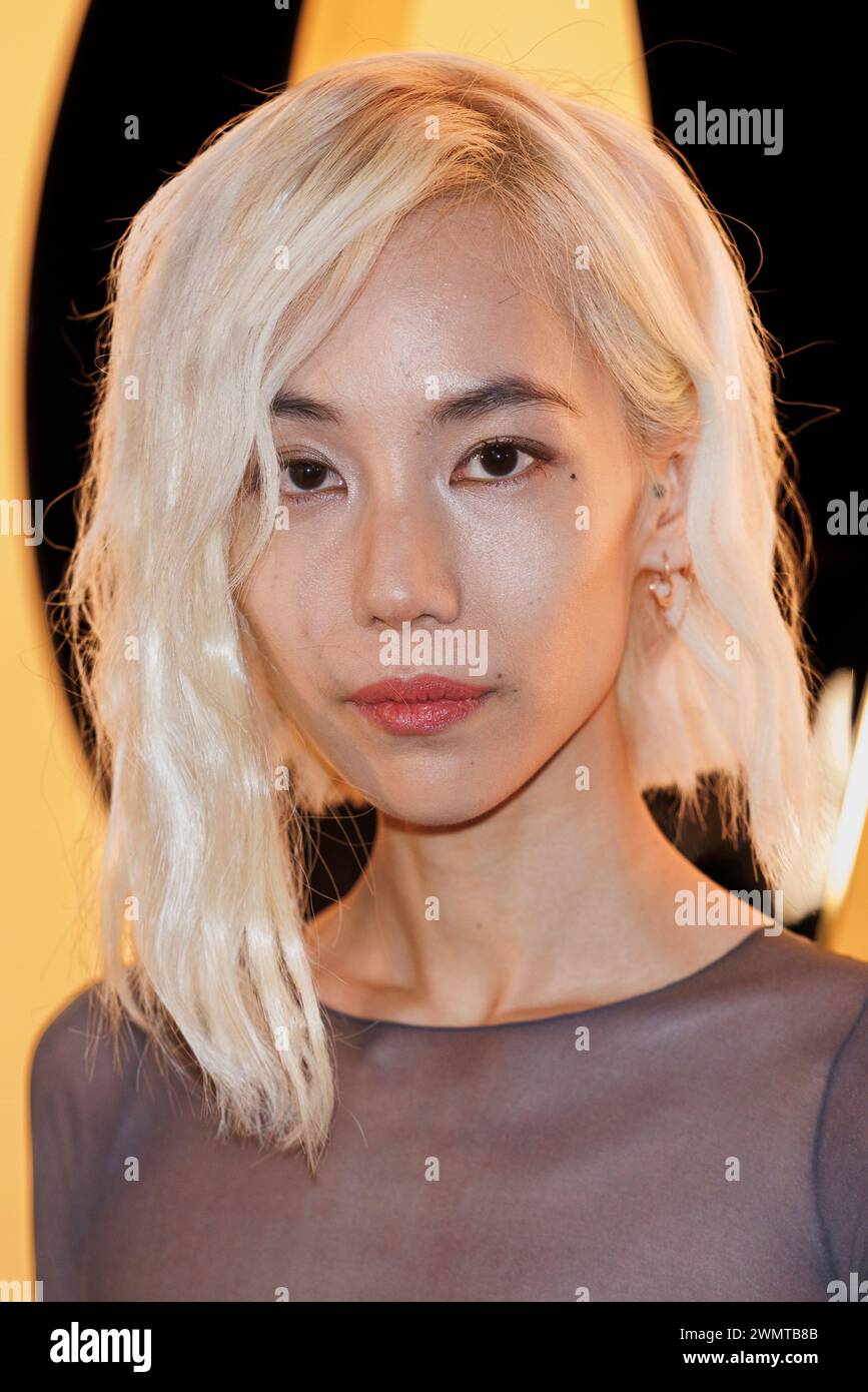 Kitty Chicha attends the Yves Saint Laurent Fall/Winter 2024-2025 ready ...