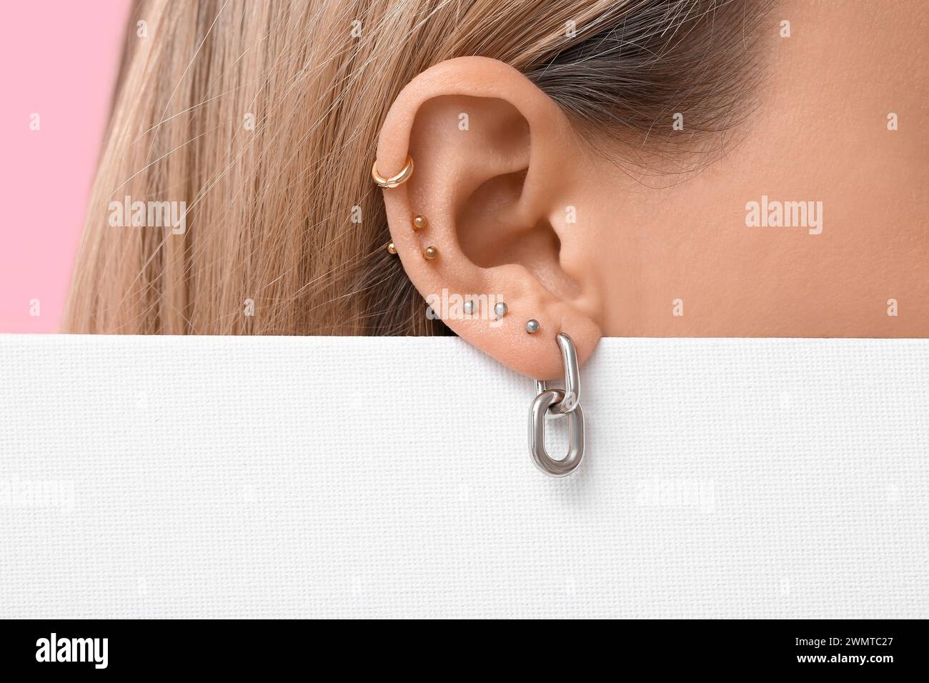 Multiple body piercing hi-res stock photography and images - Alamy