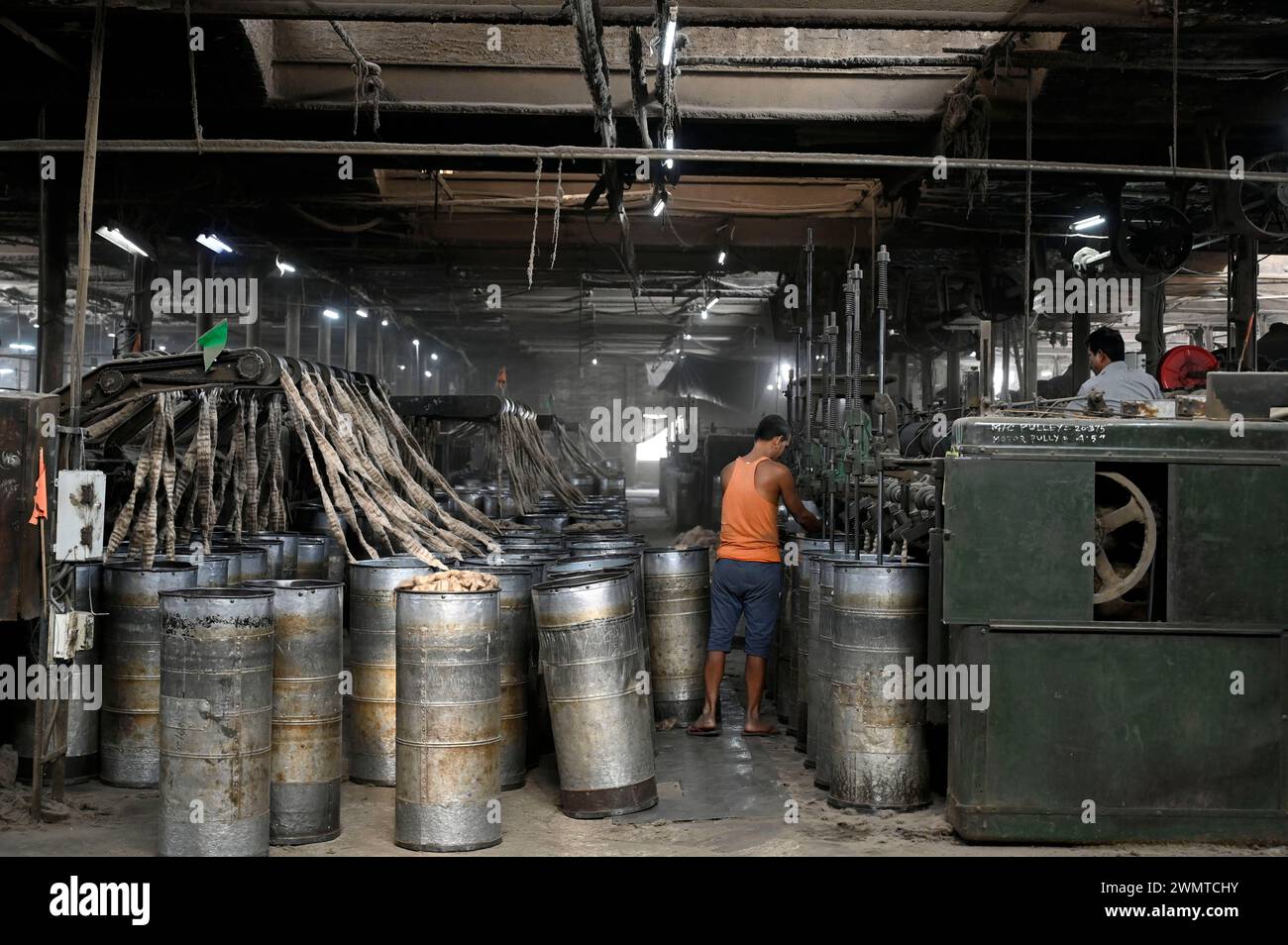 Jute mill calcutta hi-res stock photography and images - Alamy