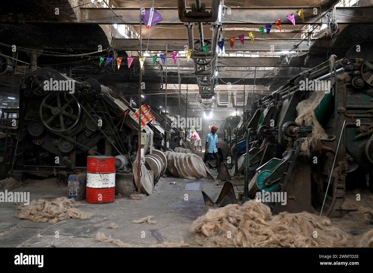 Jute mill calcutta hi-res stock photography and images - Alamy
