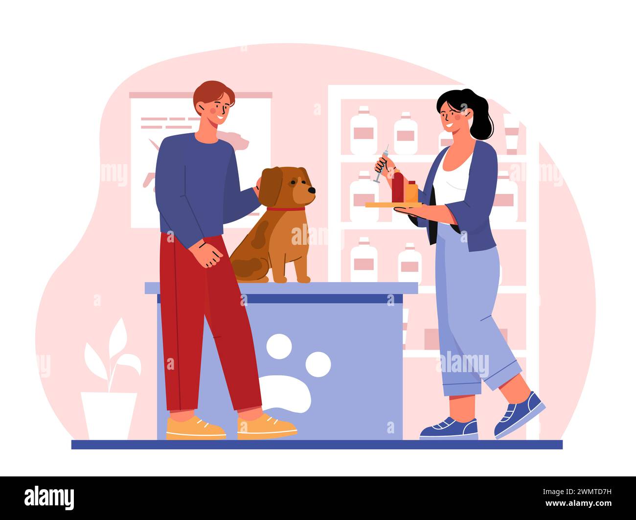 Vet clinic vector concept Stock Vector Image & Art - Alamy