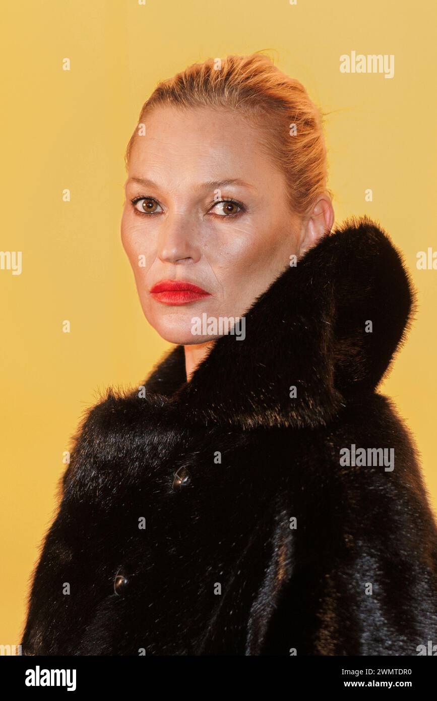 Kate Moss attends the Yves Saint Laurent Fall/Winter 2024-2025 ready-to ...