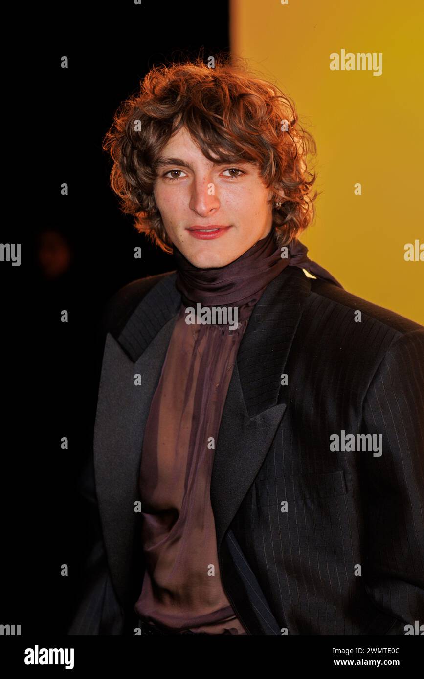 Vassili Schneider attends the Yves Saint Laurent Fall/Winter 2024-2025 ...