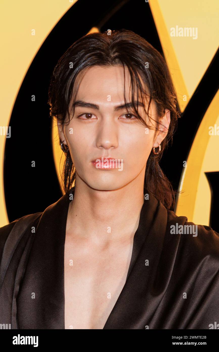 Shuzo Ohira attends the Yves Saint Laurent Fall/Winter 2024-2025 ready ...