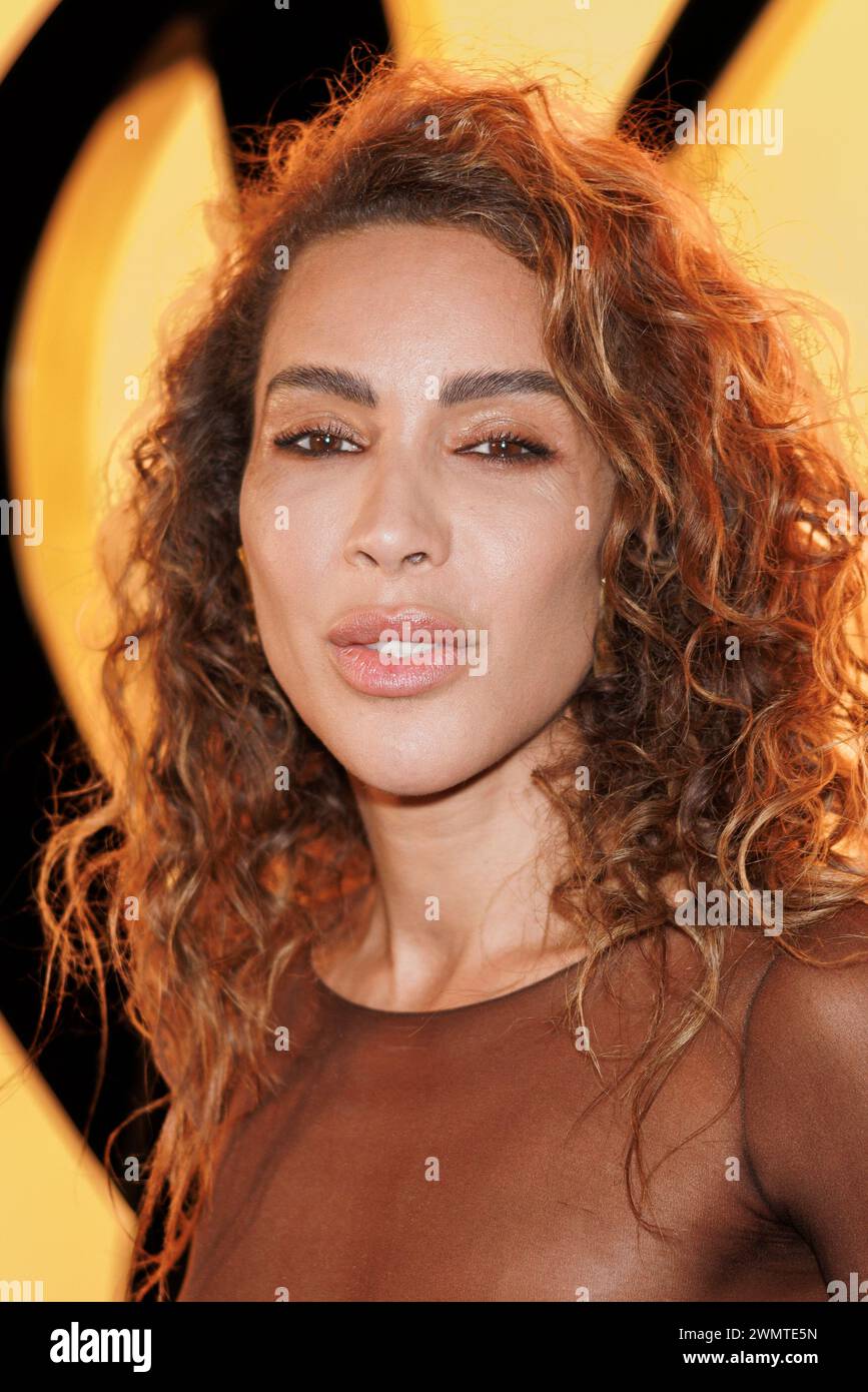 Ines Rau attends the Yves Saint Laurent Fall/Winter 2024-2025 ready-to ...