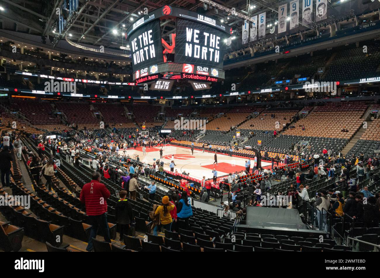 Scotiabank arena basketball hi-res stock photography and images - Alamy