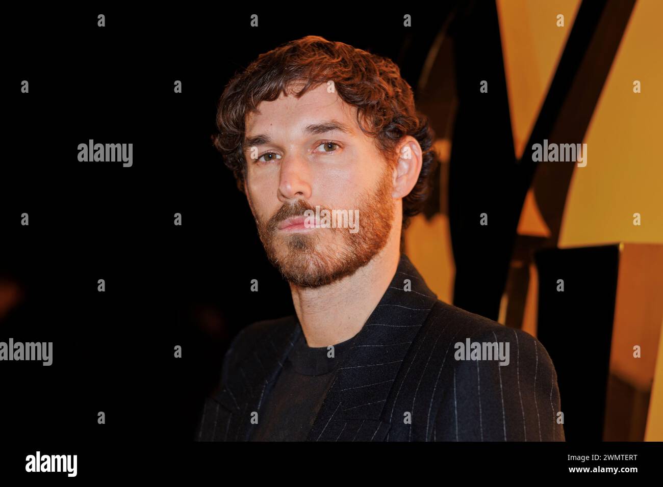 David Alexander Flinn attends the Yves Saint Laurent Fall/Winter 2024 ...