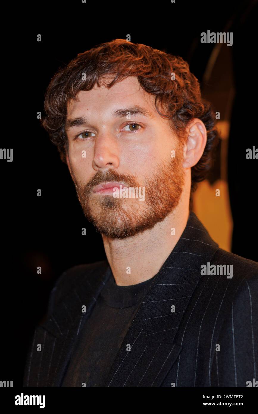 David Alexander Flinn attends the Yves Saint Laurent Fall/Winter 2024 ...