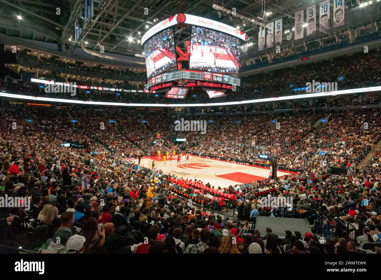 Scotiabank arena basketball hi-res stock photography and images - Alamy