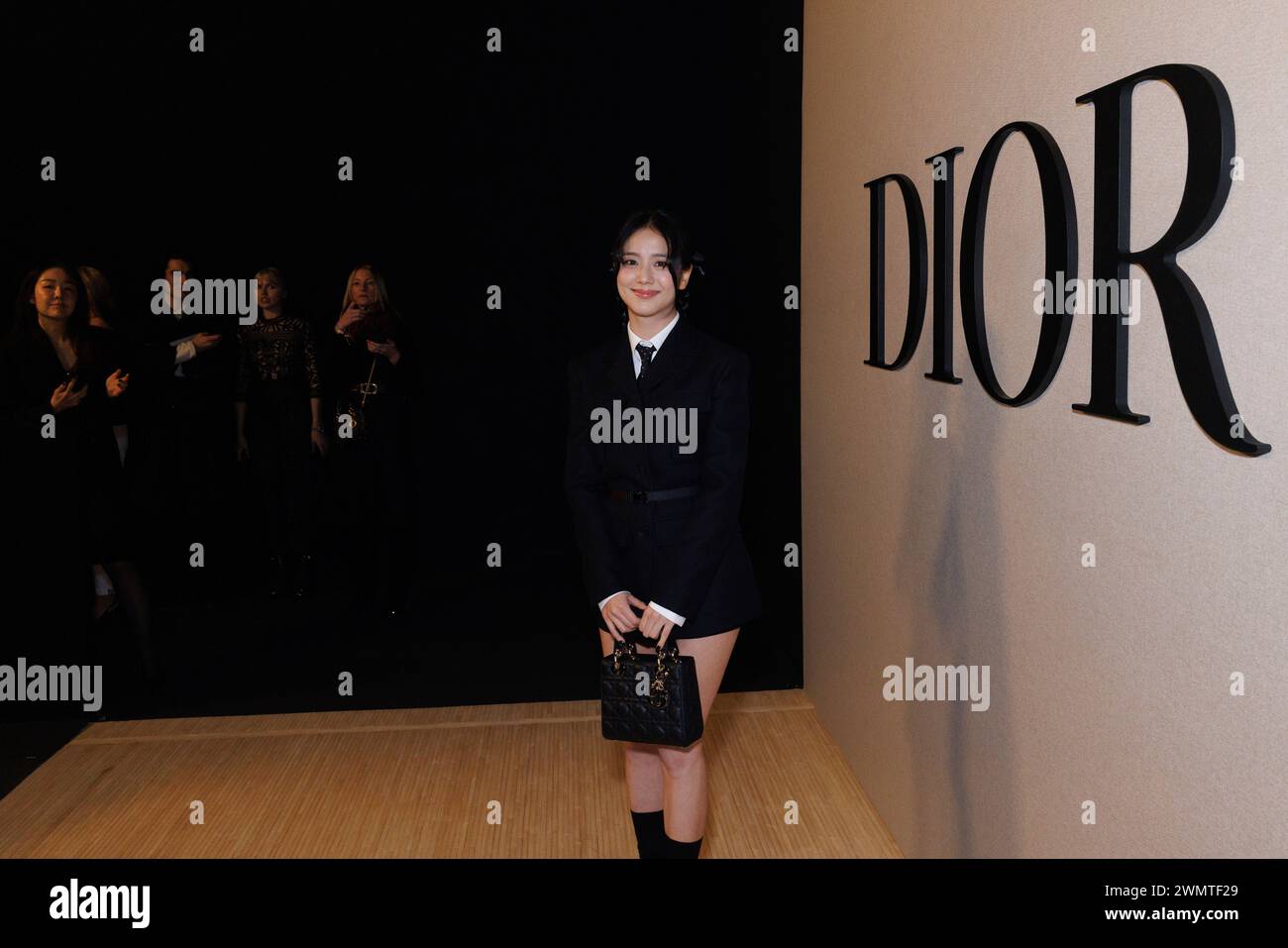 Jisoo attends the Christian Dior Fall/Winter 2024-2025 ready-to-wear ...