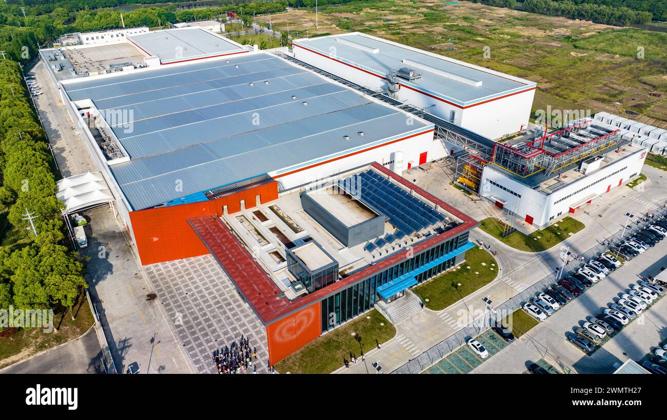 TAICANG, CHINA - FEBRUARY 27, 2024 - An aerial photo shows the world's ...