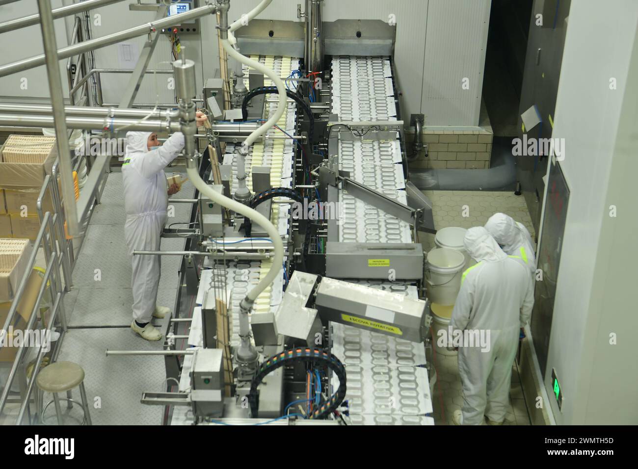 TAICANG, CHINA - FEBRUARY 27, 2024 - Workers work on the production ...