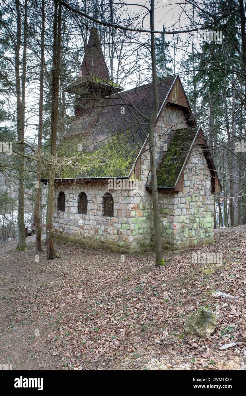 Chapel of Virgin Mary the Queen in Vyhne (kaplnka Panny Marie Kralovnej ...
