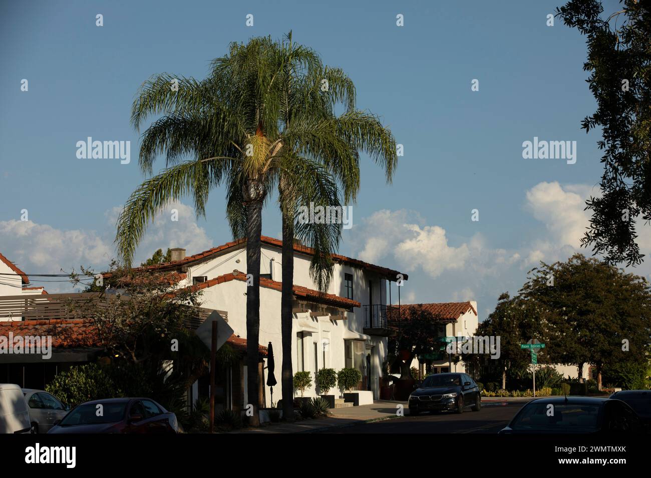Rancho Santa Fe, California, USA - September 3, 2022: Afternoon light ...