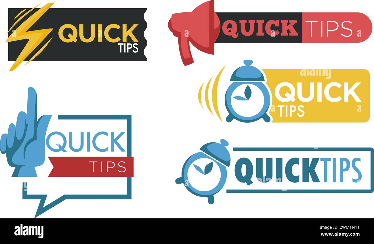 Useful suggestion Stock Vector Images - Alamy