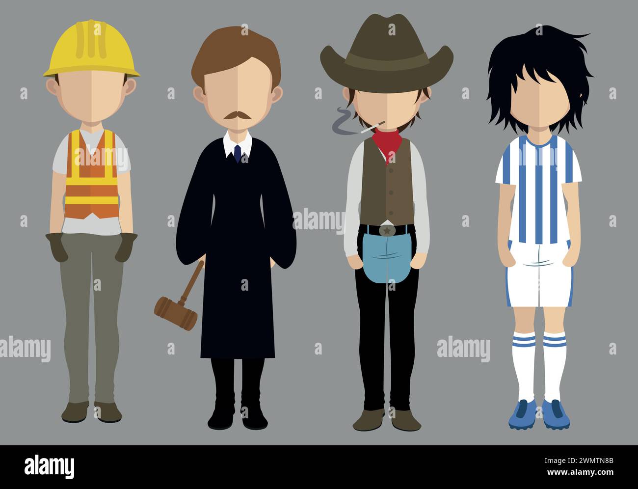 Vector Modern people avatars set Stock Vector Image & Art - Alamy