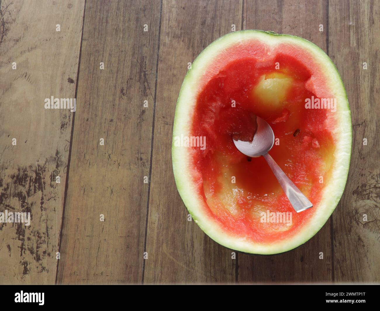 Eaten watermelon hi-res stock photography and images - Alamy