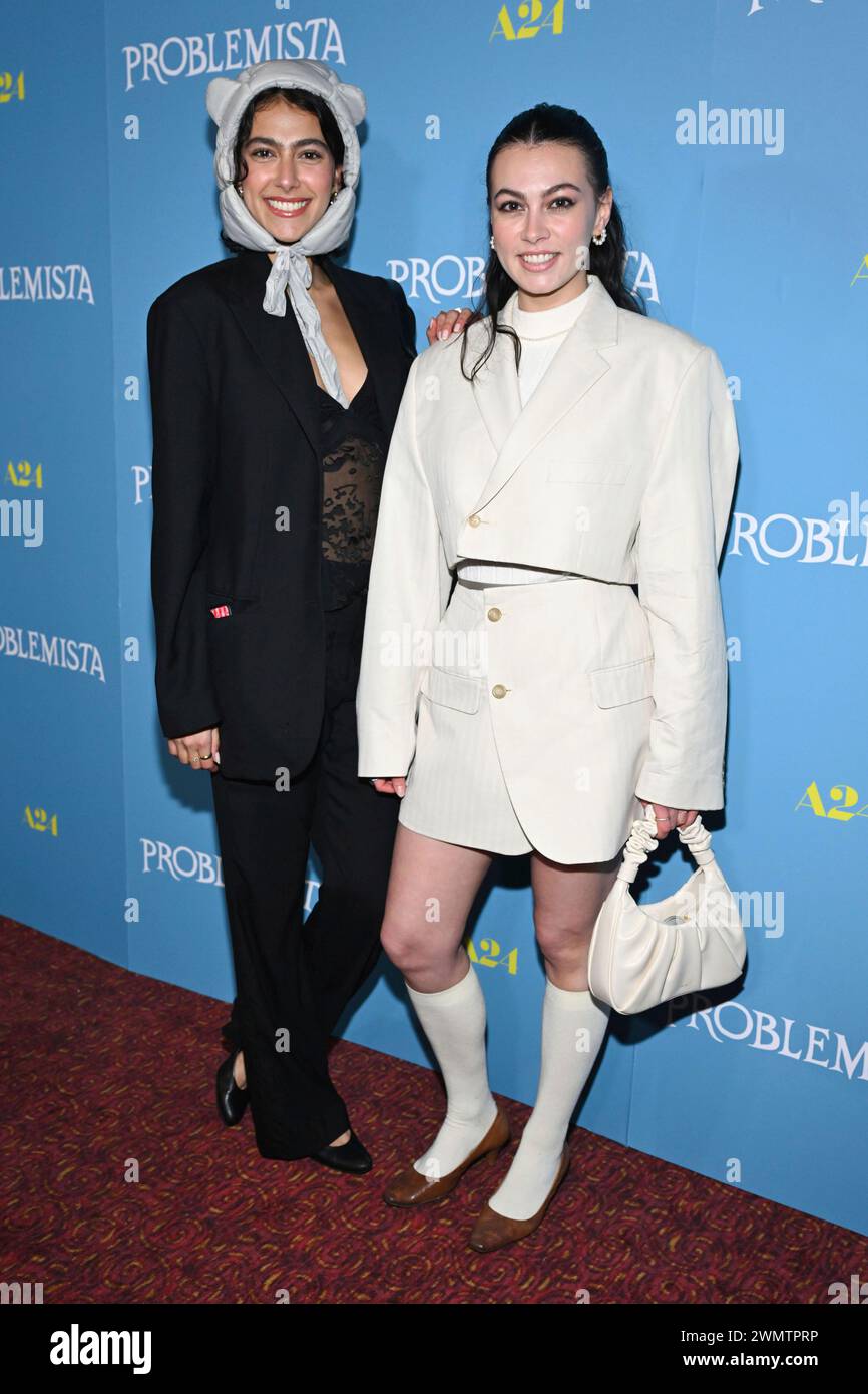 Photo by: zz/NDZ/STAR MAX/IPx 2024 2/27/24 Arantza Goett and Carmen ...