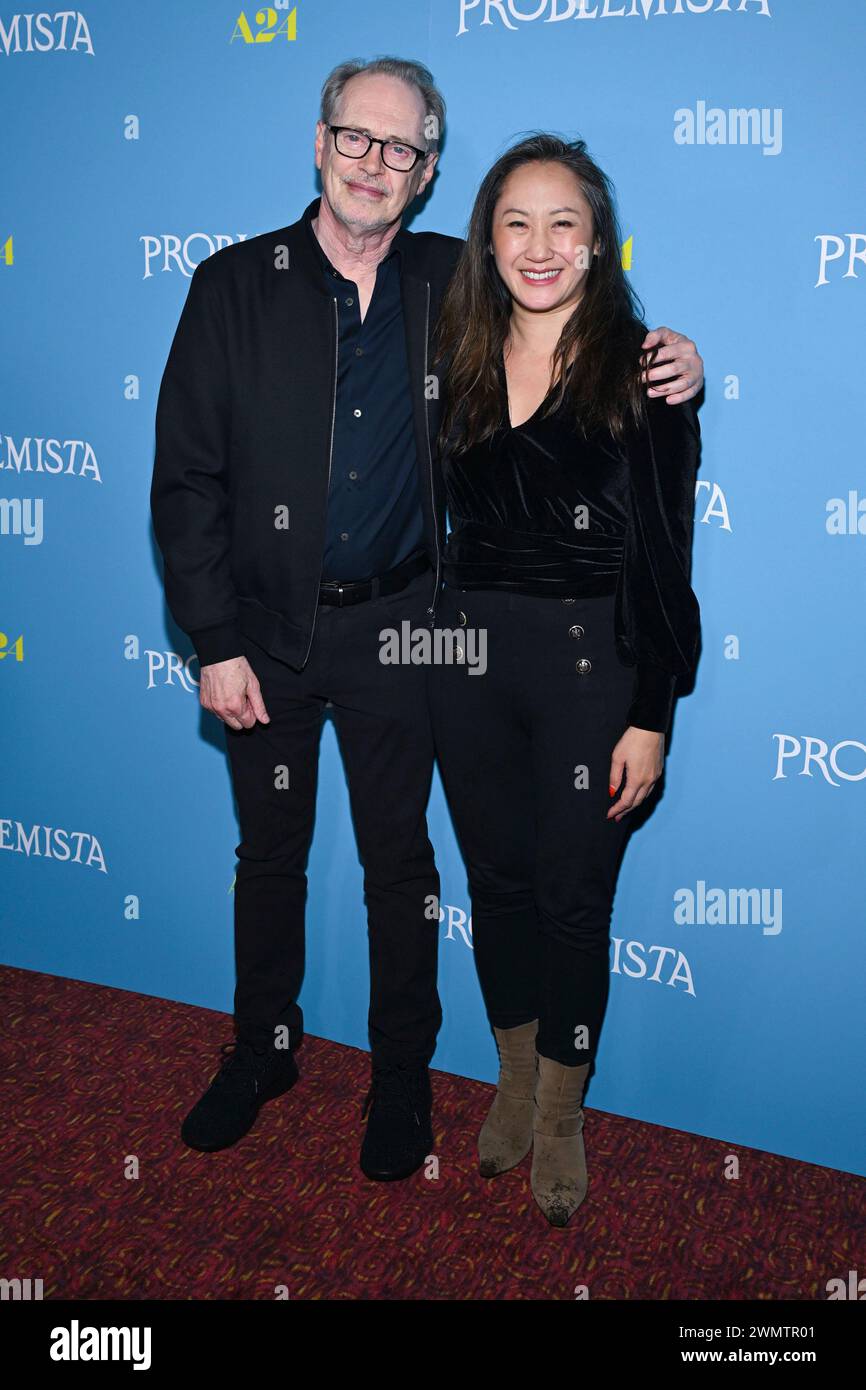 Photo by: zz/NDZ/STAR MAX/IPx 2024 2/27/24 Steve Buscemi and Karen Ho at a special screening of ...