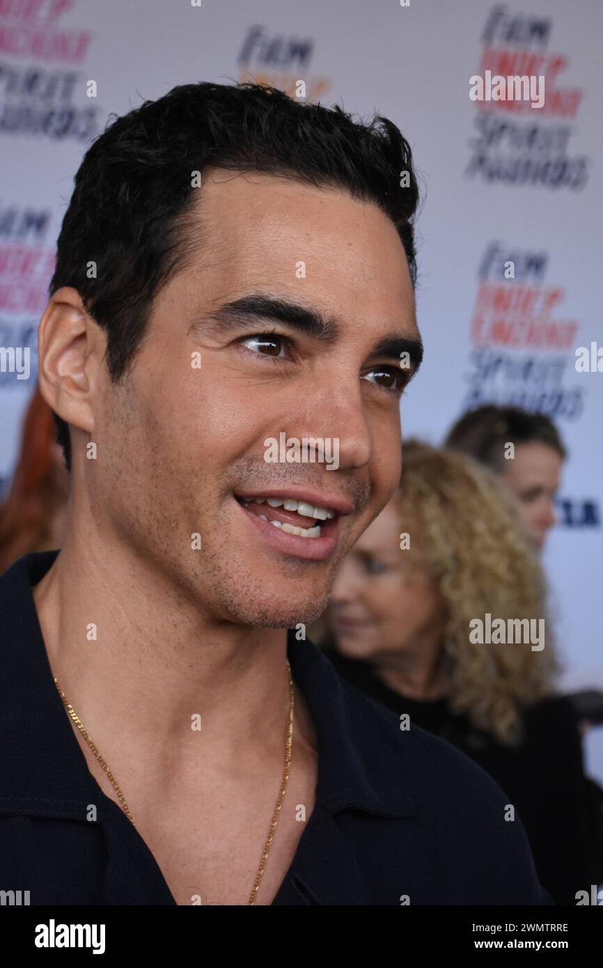Santa Monica, California, USA 25th February 2024 Actor Ramon Rodriguez ...