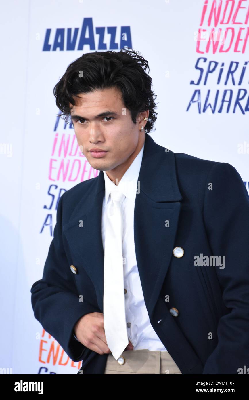 Santa Monica, California, USA 25th February 2024 Actor Charles Melton ...
