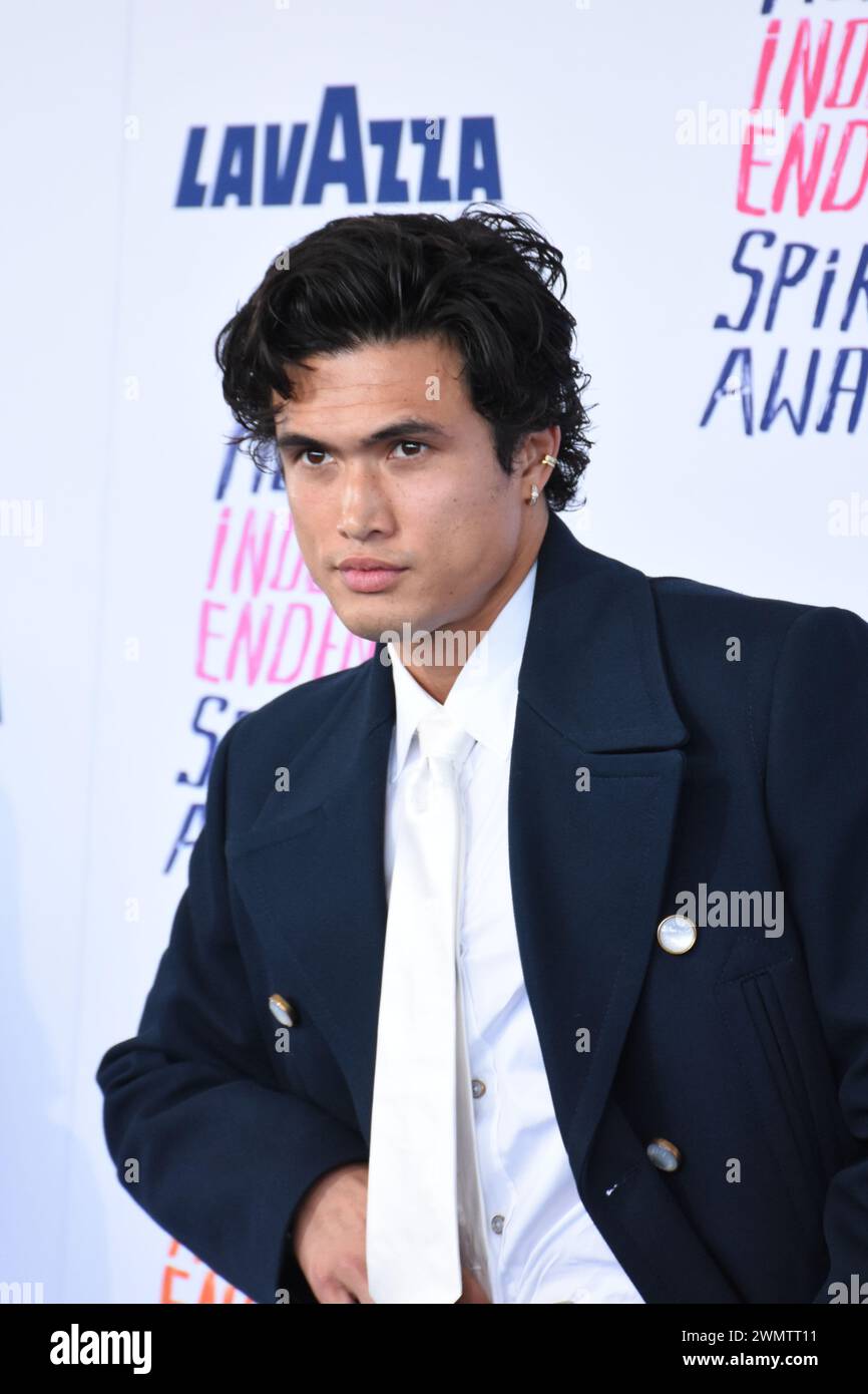 Santa Monica, California, USA 25th February 2024 Actor Charles Melton ...