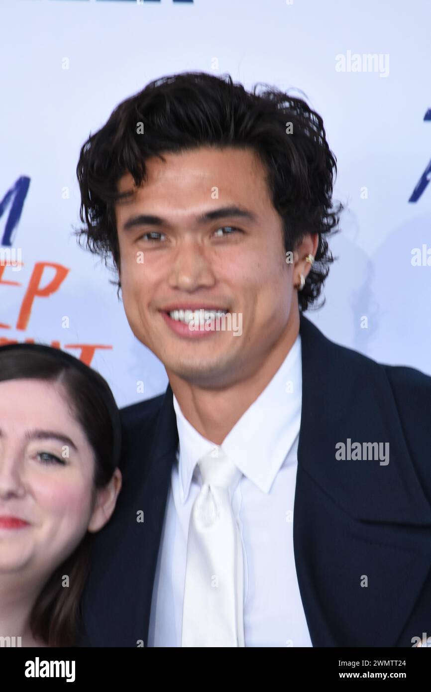 Santa Monica, California, USA 25th February 2024 Actor Charles Melton ...