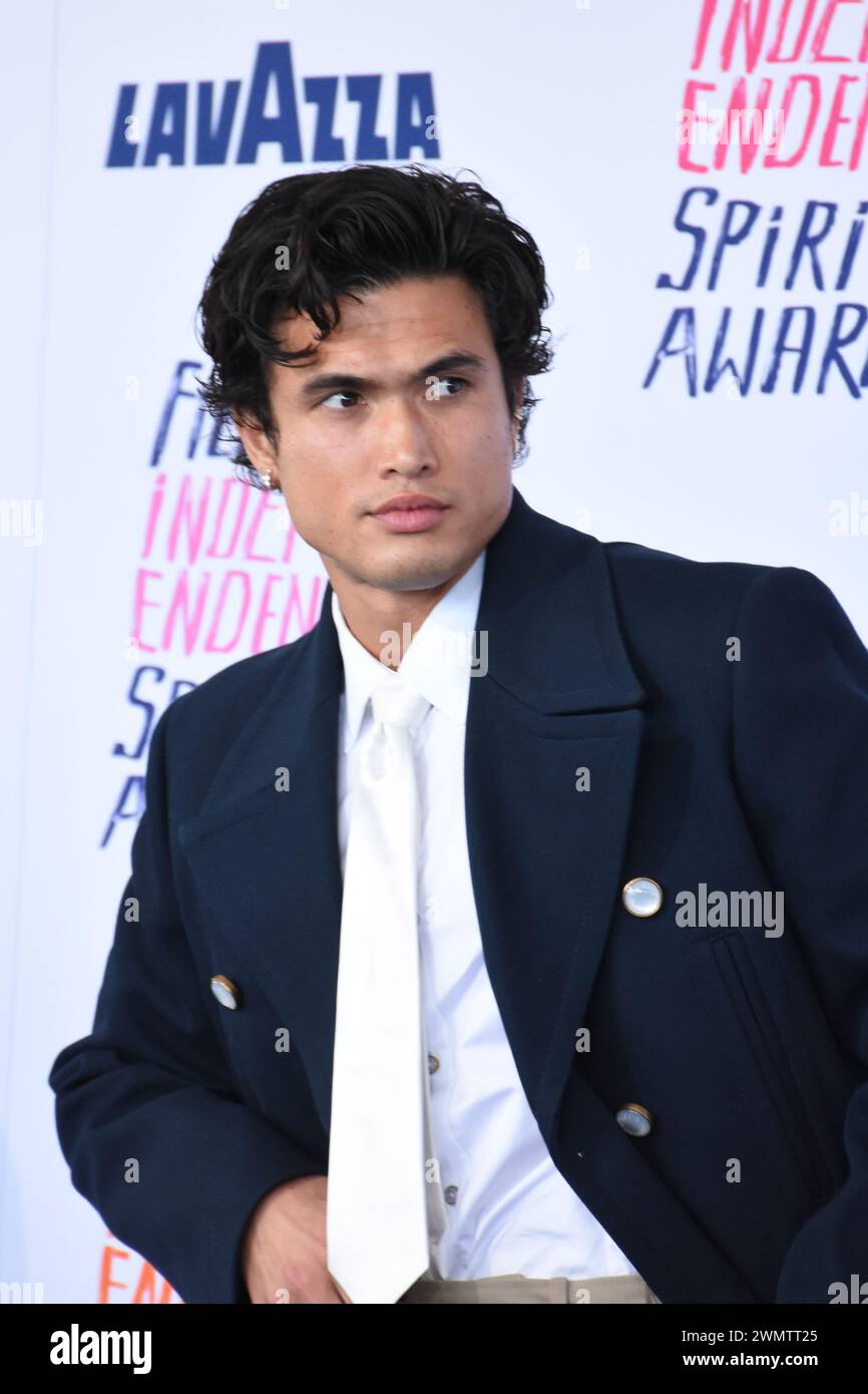 Santa Monica, California, USA 25th February 2024 Actor Charles Melton ...