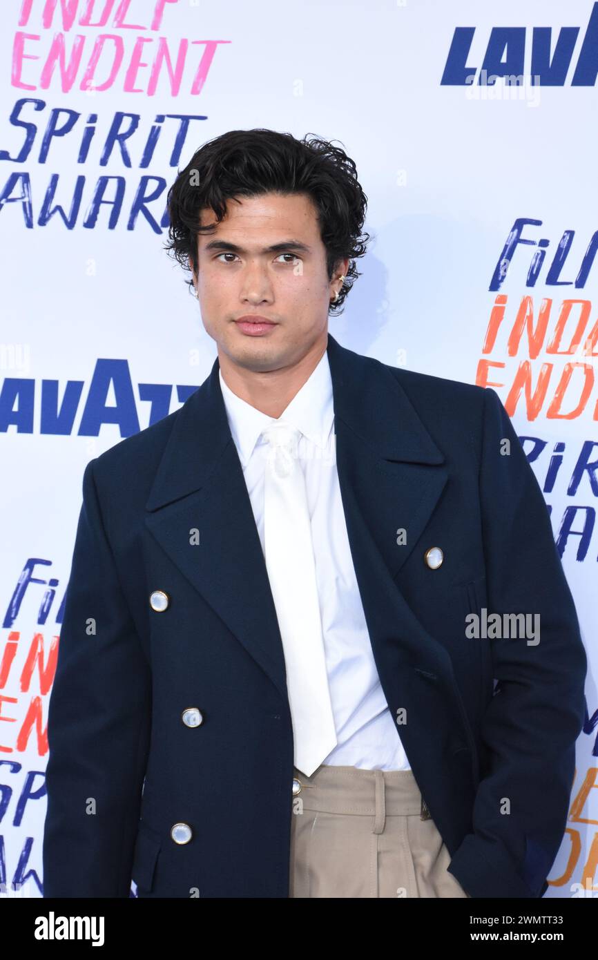 Santa Monica, California, USA 25th February 2024 Actor Charles Melton ...