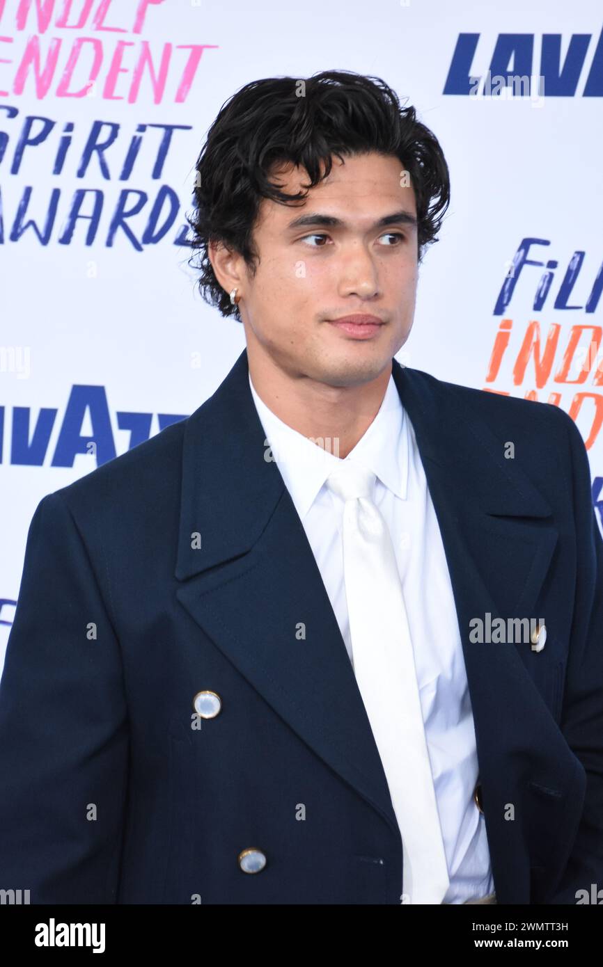 Santa Monica, California, USA 25th February 2024 Actor Charles Melton ...