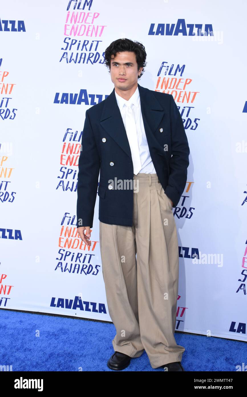 Santa Monica, California, USA 25th February 2024 Actor Charles Melton ...