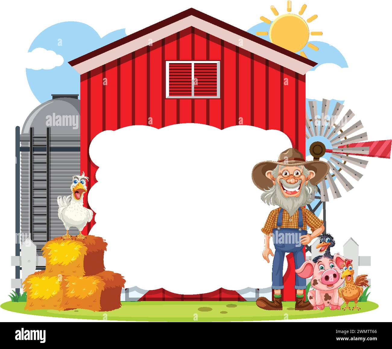 Farmer with pig happy hat hi-res stock photography and images - Alamy