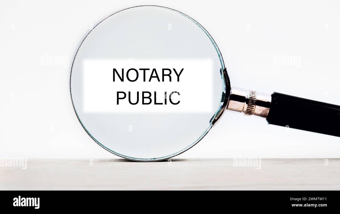 Notary public stamping certificate hi-res stock photography and images ...