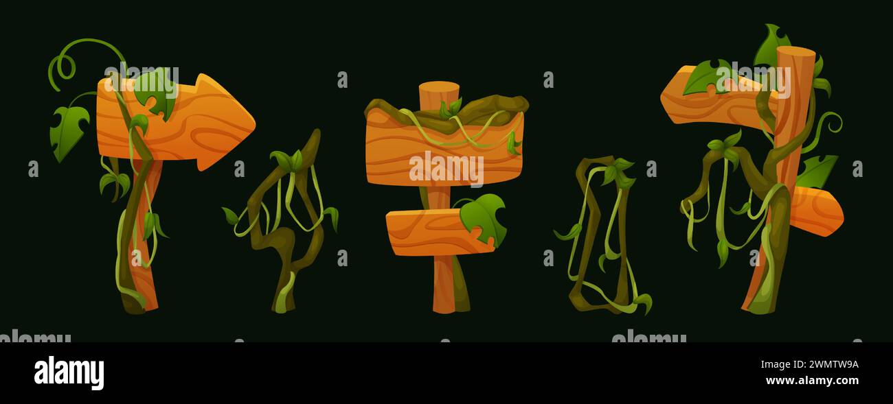 Cartoon wood post hi-res stock photography and images - Alamy