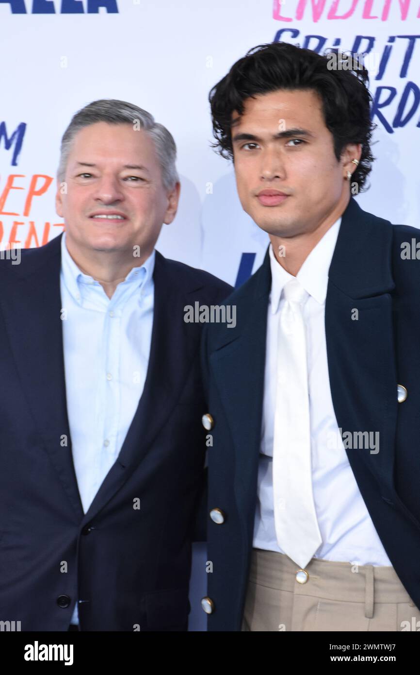 Santa Monica, California, USA 25th February 2024 CEO of Netflix Ted ...