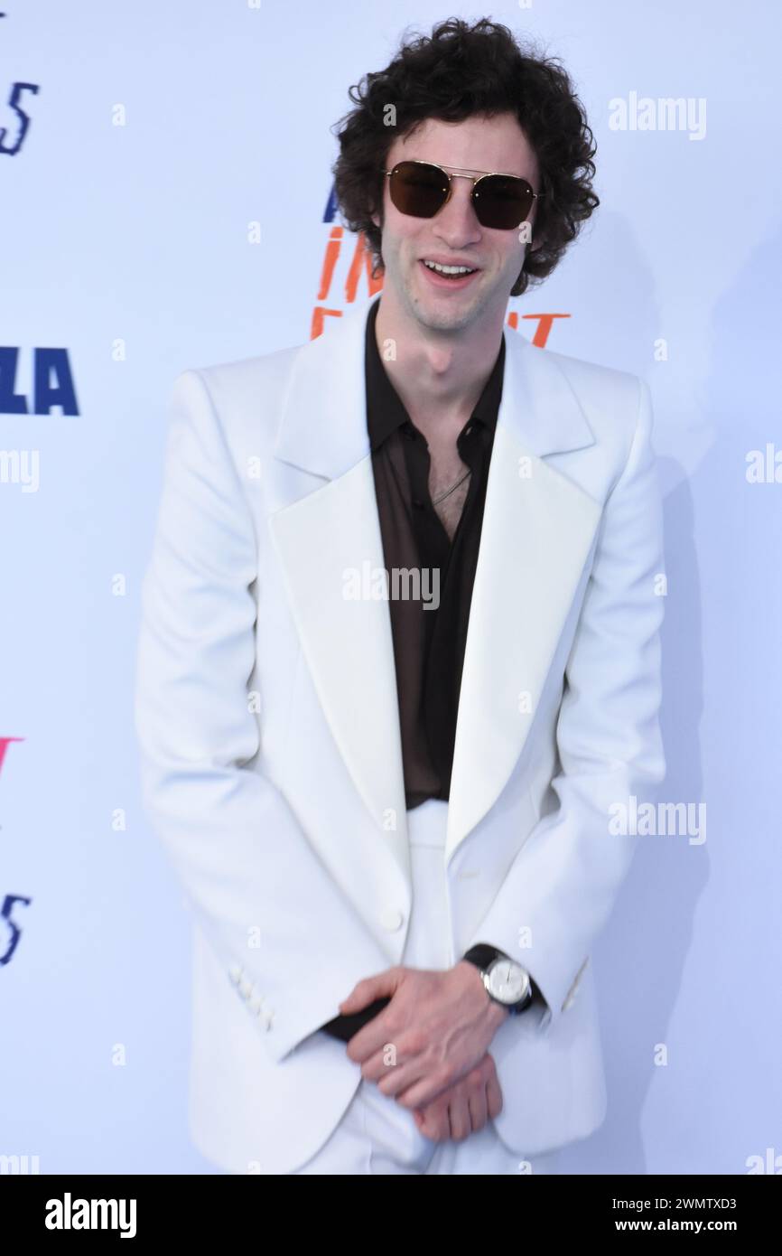 Santa Monica, California, USA 25th February 2024 Actor Dominic Sessa ...