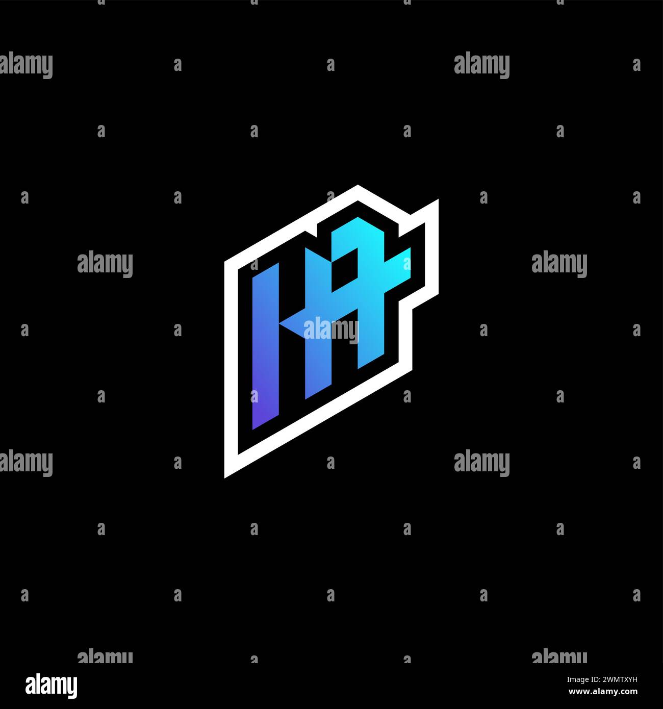 Ha gaming logo hi-res stock photography and images - Alamy