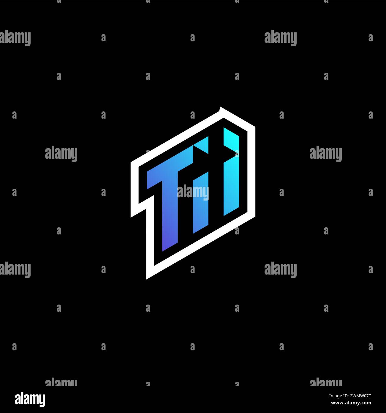 Ti gaming logo Stock Vector Images - Alamy