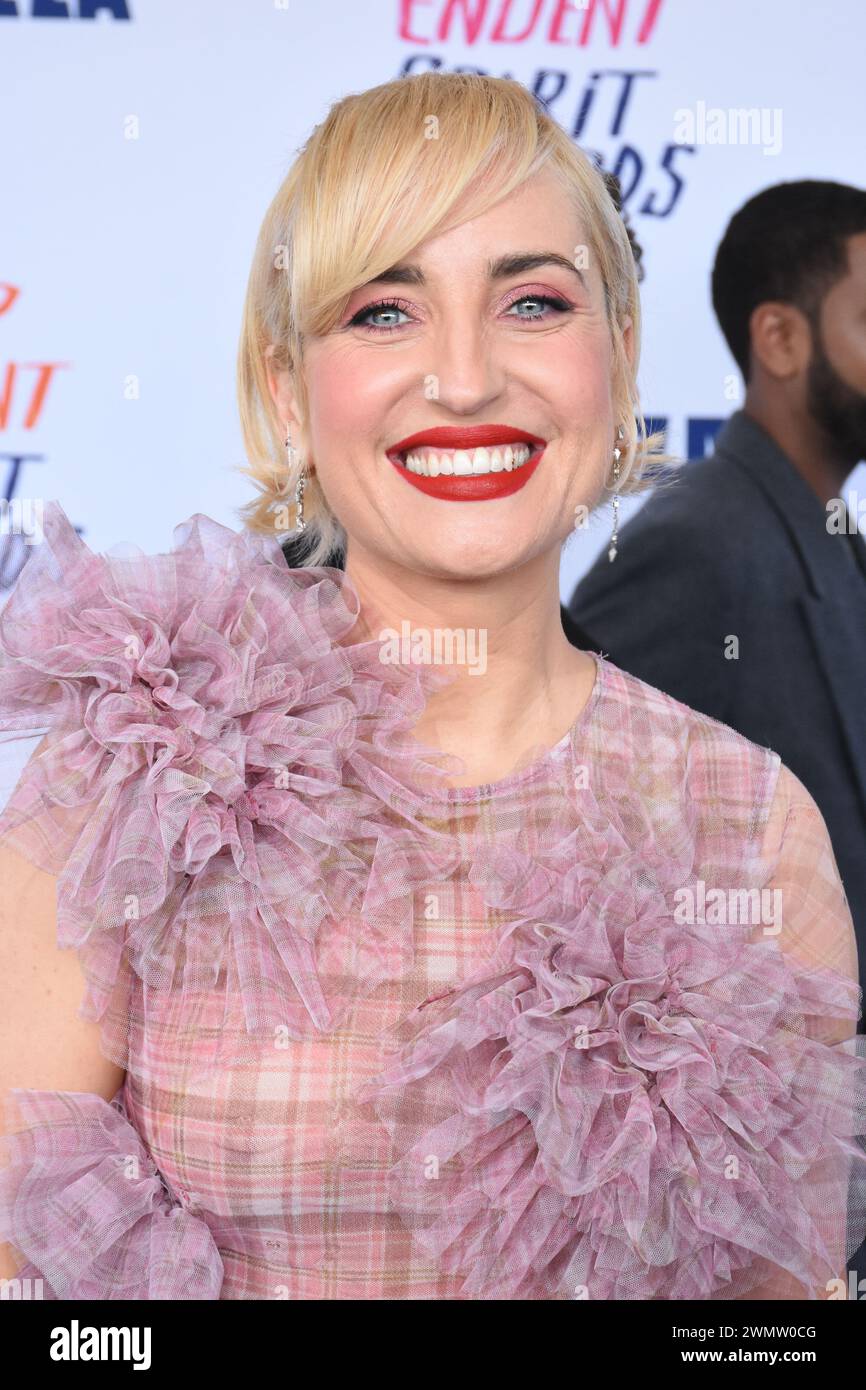 Santa Monica, California, USA 25th February 2024 Actress Zoe Lister ...