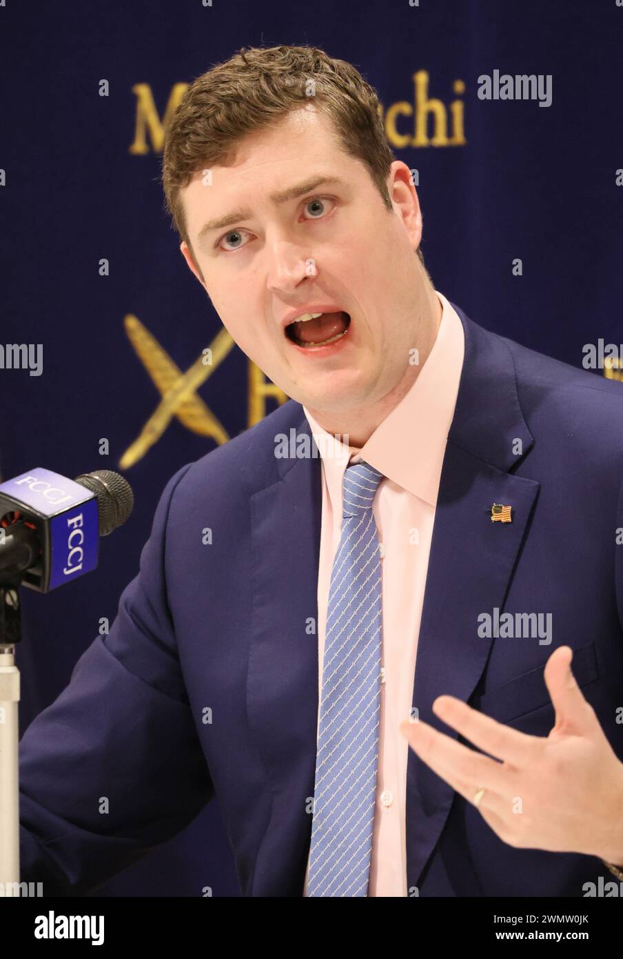 Tokyo, Japan. 28th Feb, 2024. Former Chief of Staff of the White House National Security Council ...