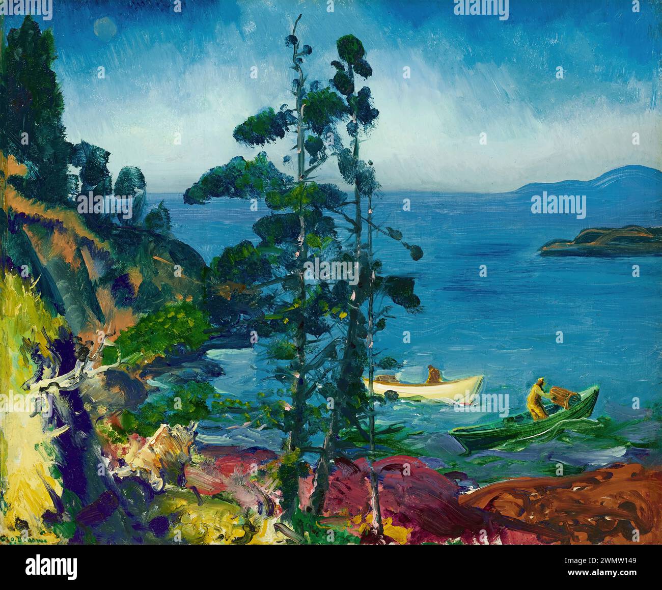 George bellows blue morning hi-res stock photography and images - Alamy