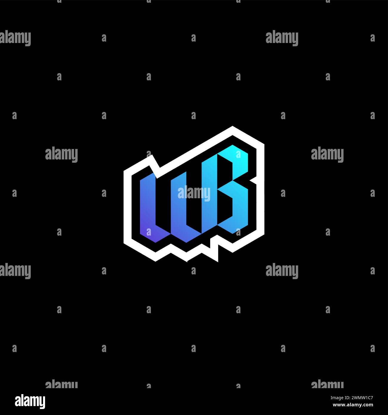 Wb gaming logo Stock Vector Images - Alamy