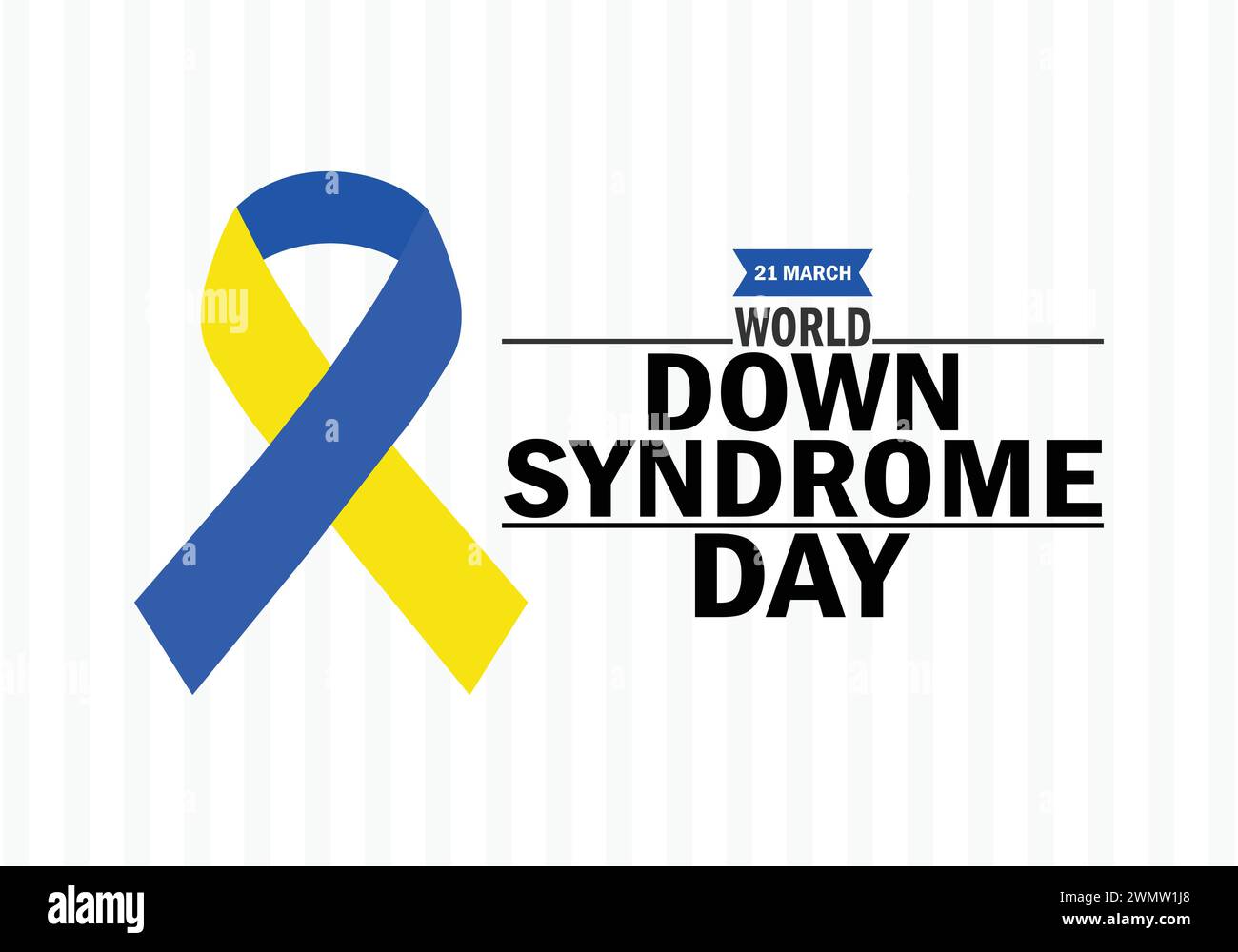 World Down Syndrome Day modern wallpaper. Holiday concept. Template for ...