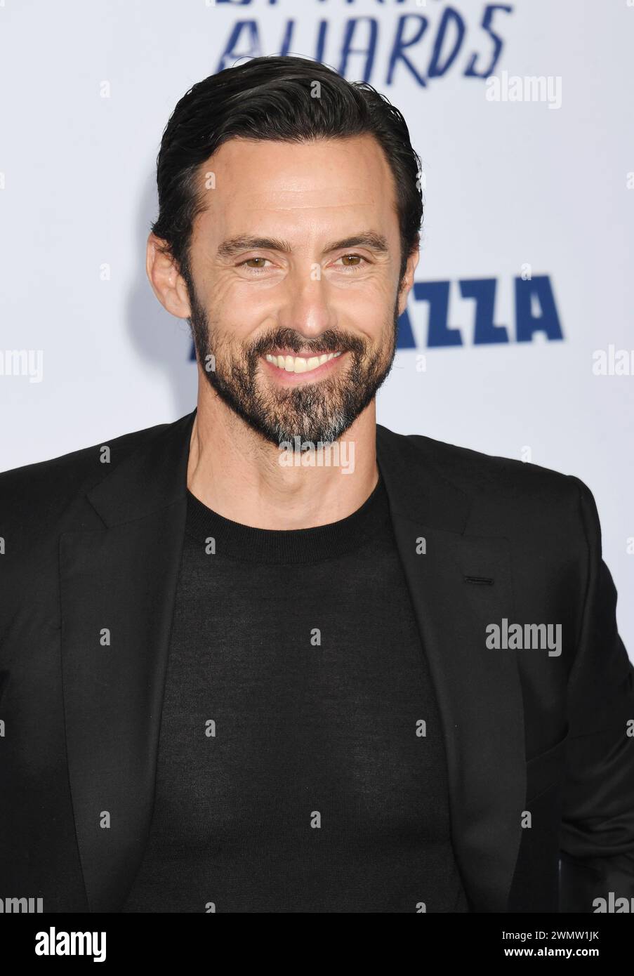 SANTA MONICA, CALIFORNIA - FEBRUARY 25: Milo Ventimiglia attends the ...