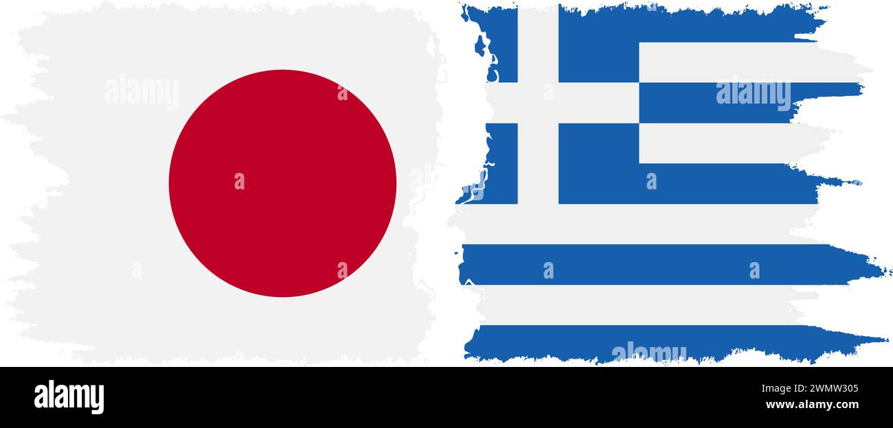 Greece japan Stock Vector Images - Alamy