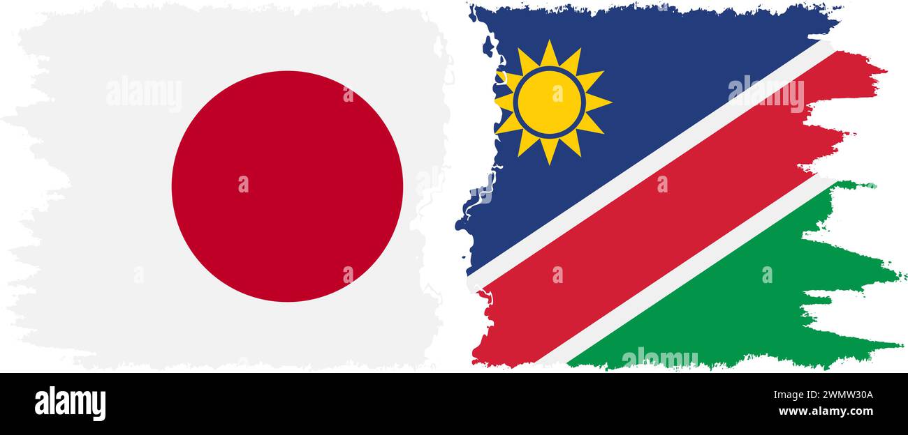 Japan namibia flag hi-res stock photography and images - Alamy