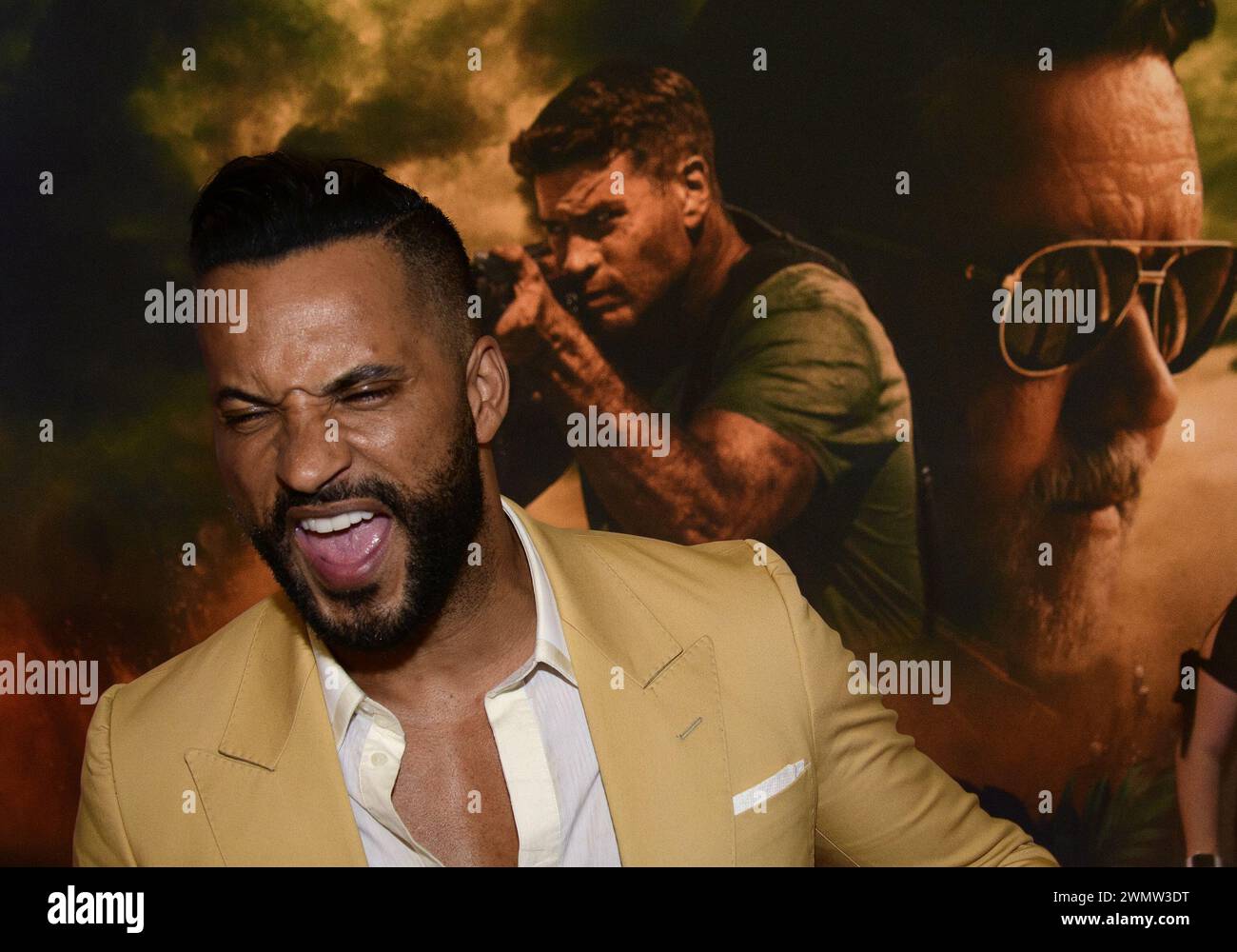 Mexico City, Mexico City, Mexico. 27th Feb, 2024. Actor Richard Whittle ...