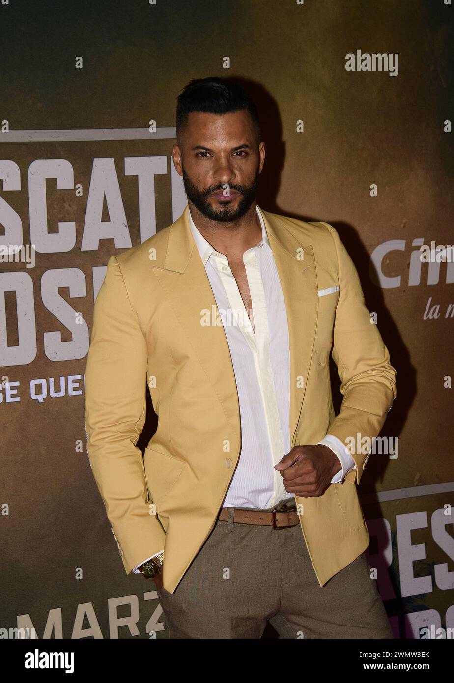 Mexico City, Mexico City, Mexico. 27th Feb, 2024. Actor Richard Whittle ...
