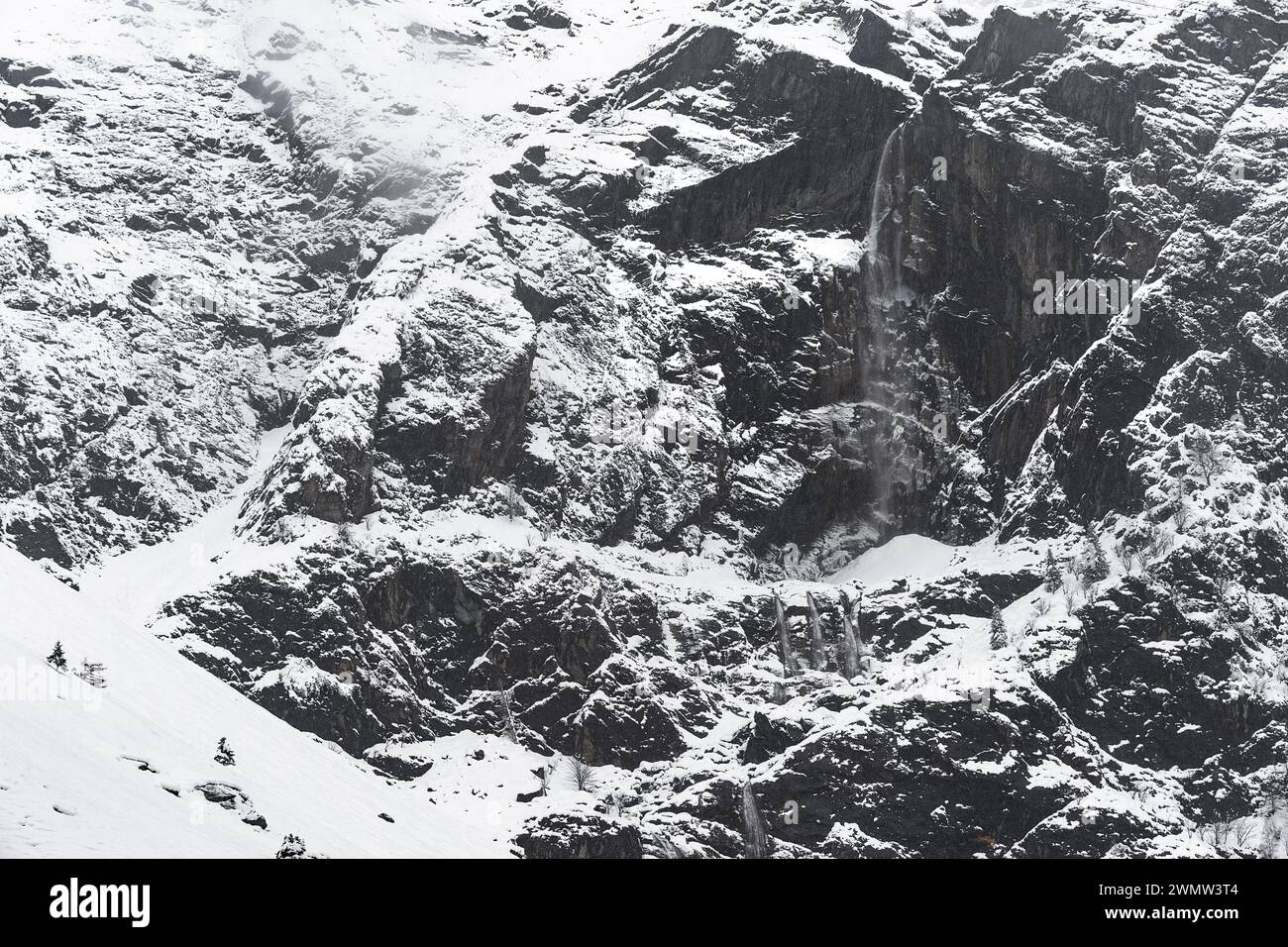 Serio waterfall, the highest waterfalls of Italy Stock Photo - Alamy